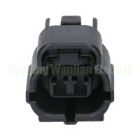 China 2 Pin 0-0174352-2 Waterproof Wire Black Female Connector Auto Wiring Plug for sale