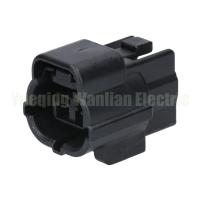China 2 Pin 0-0174352-2 Waterproof Wire Black Female Connector Auto Wiring Plug for sale