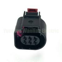 China 6 Pin 4H0973713 Throttle Valve Control Element Auto Temp Sensor Plug Deflation Connector for sale