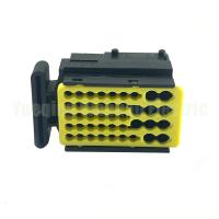 China 42 Pin 936421-2 Electrical Automobile ECU Connector Black Female Waterproof Sealed Plug Sockets for sale