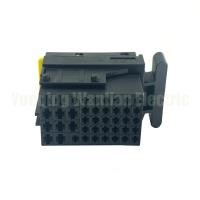 China 42 Pin 936421-2 Electrical Automobile ECU Connector Black Female Waterproof Sealed Plug Sockets for sale