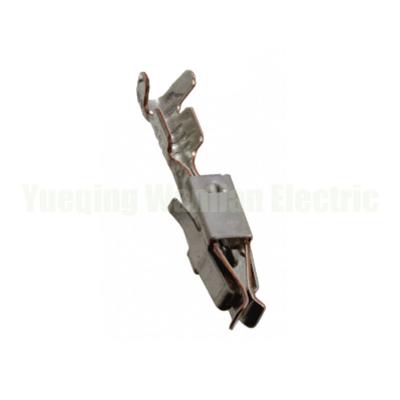China 2-927771-1 Auto Wire Loose Pin Brass Crimp Car Terminal Electrical Female Wire Pins For Automotive Connectors for sale