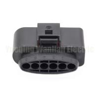 China 6 Pin 1J0973726 female auto waterproof cable electrical pump connector ignition coil wire harness plug for sale