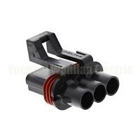 China 3 Pin 12040977 12034145 Sealed Plastic Wiring Harness Auto Connector Female Socket Plug for sale