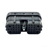 China DRC26-38S01-P017 AC Assembly Automotive Unsealed Electric Cable Harness Socket 38 Pin for sale