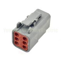 China 6 Pin DTM06-6S ATM06-6S Automotive Connector Housing DTM Series Plug Gray Plug Connector for sale