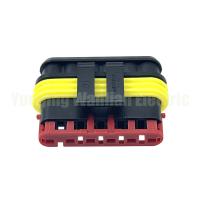 China 6 Pin 282090-1 Socket Circular Superseal Crimp Without Contacts Auto Wire Connector for sale