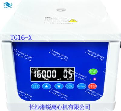 China 16500r/Min High Speed Centrifuge Machine 4x100ml Capacity 23669xg AC220V 50Hz 10A for sale
