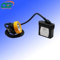 China Explosion - Proof Safe Mining Cap Lamps 1watt Led 15000lux Button Switch for sale