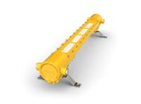 China Fluorescent Explosion Proof Torch Light Fitting IP66 corrosion proof powder coated for sale