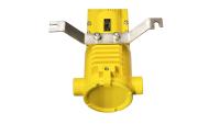 China Fluorescent Explosion Proof Torch Light Fitting IP66 corrosion proof powder coated for sale