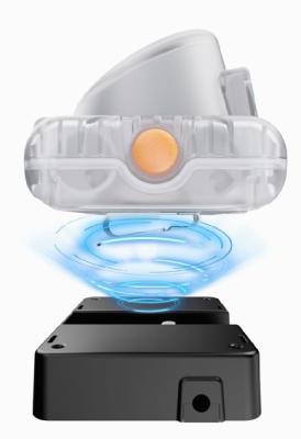 China 160lm Atex Approved Led Mining Cap Lamp Kl6lm Cordless for sale