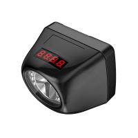China Digital LED Cordless Mining Cap Lamp 120 Lumens Rechargeable Miner Lamp for sale