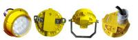China Yellow Gas Station LED Canopy Light , 25 Degree Angle Led Marine Loading Dock Light for sale