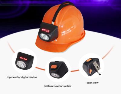 China 120 Lumens Portable Industrial Lighting Fixture Under Ground Safety Miners Cap Light for sale