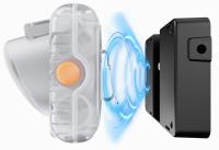 China Inductive Charging OLED Display Rechargeable Mining Headlamp Cordless Miner Lamp for sale