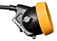 China 15000lux super bright led rechargeable coal miner torch KL5LM mining hard hat led lights for sale