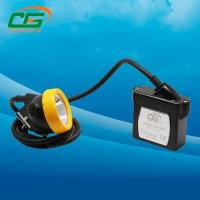 China Long tighting time 3.7V alluminum underground safety helmet lamp with cord for sale