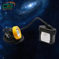 China Long tighting time 3.7V alluminum underground safety helmet lamp with cord for sale
