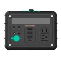 China Li Ion Battery 600w Portable Power Station Solar Emergency Power Supply For Camping for sale
