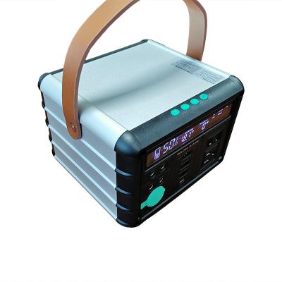 China Li Ion Battery 300w Portable Power Station Solar Emergency Power Supply For Camping for sale