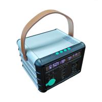 China Li Ion Battery 300w Portable Power Station Solar Emergency Power Supply For Camping for sale
