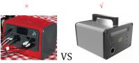 China 500W & 1000W Portable Power Station Four Way Charging for sale