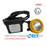 China KL5LM Waterproof Mine Safety LED Mining Lamp 3.7V 15000 Lux , Rechargeable Mining Lamp for sale