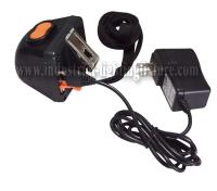 China KL4.5LM 7000Lux LED Cordless Mining Cap Lamp With Digital Display Screen for sale