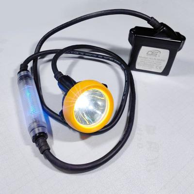 China 20000 Lux 7800mah Rechargeable Miners Headlamp ATEX Approved for sale