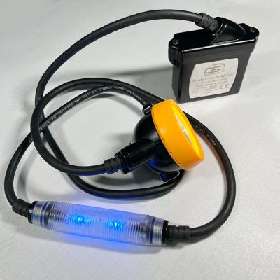 China ATEX Miners Led Cap Lamp Cree Flashing Safe Rear Light Kl5lm D2 for sale