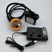 China Corded KL10M Led Mining Cap Lamp With 25000 Lux for sale