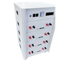 China Hybrid Inverter Modular Stackable LiFePO4 10kw Stackable Home Solar Energy Storage System for sale