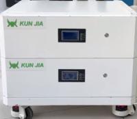 China Hybrid Inverter Modular Stackable LiFePO4 10kw Stackable Home Solar Energy Storage System for sale