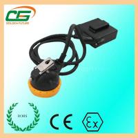 China Mini 3.7 V LED Mining Cap Lamp 6.5Ah 10000 Lux With Low Power Indication for sale