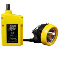 China 20000 Lux Underground Coal Mining Light Rechargeable LED Miner Cap Lamp With Charger for sale