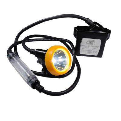 China KL5LM(D2) 20000Lux Underground Mining Light IP68 Waterproof LED Miners Cap Lamp With Blue Rear Light for sale