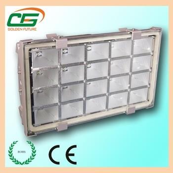 China 10000lm Explosion Proof 100w Gas Station LED Canopy Light UL RoHS With IP66 Cree LED for sale