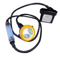 China 3.7V LED Mining Helmet Light with Blue Rear Light for Underground Work for sale