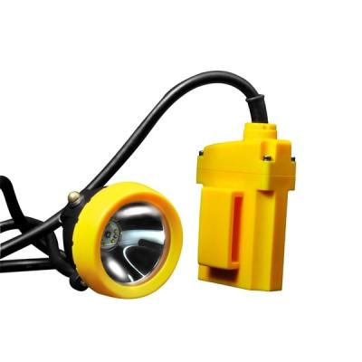 China High Intensity 20000Lux LED Miner Flashlight IP68 Protection Class for Underground Use for sale