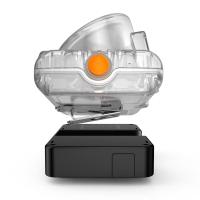 China 6600mAh Li-ion Cordless LED Mining Cap Lamp with OLED Display for sale