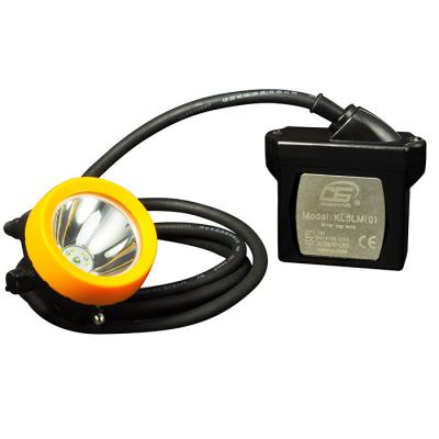 China 7800mAh Rechargeable LED Mining Cap Lamp 15000lux IP68 for sale