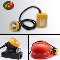 China 20000 Lux Rechargeable LED Mining Cap Lamp IP68 Explosion Proof for sale