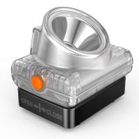 China 15000Lux ATEX Approved IP68 Waterproof LED Mining Cap Lamp Cordless Miner Head Lamp for sale