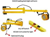 China Warehouse  Loading Dock LED Light  DL619 30W High Bay Fixture with IP66 Waterproof Rating for Indoor Outdoor Handling Areas for sale