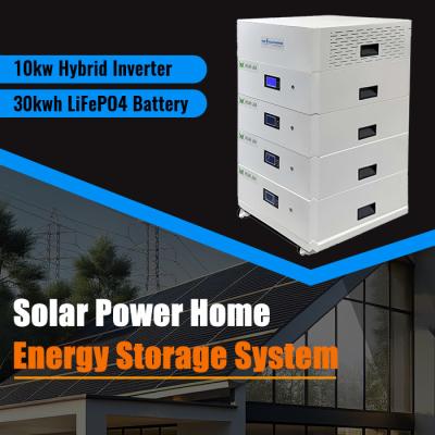 China 51.2V 100A Portable Home Solar Energy Storage Model SPS001 15KWh with 48V LiFePO4 Battery BMS AC for sale