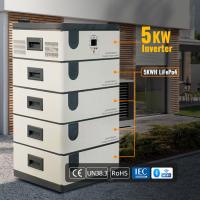 China 20KWH Stackable Lithium Battery 51.2V 400Ah SPS002 Full Safety Protection Solar Inverter for Off-Grid Household Backup for sale