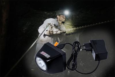 China 7000 Lux Rechargeable Mining Headlamp with Bulletproof PC Housing and Charger for sale