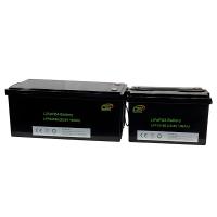 China High-Efficiency 12.8v 25.6v 50Ah LiFePO4 Solar Battery Low Self-Discharge Rate for Commercial Industrial Backup Power Supply for sale