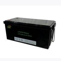 China 12.8V 314Ah LiFePO₄ Deep Cycle Battery with Smart BMS and 8000 Cycles for Off-Grid Homes for sale